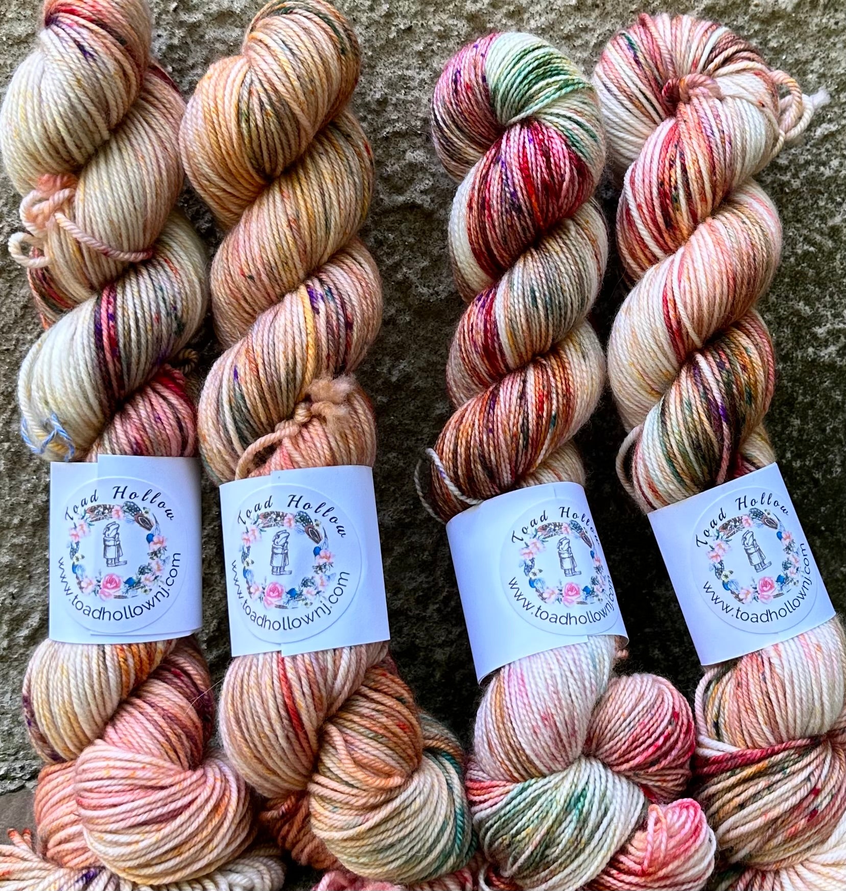 101C - VARIEGATED & SPECKLED COLORS – Toad Hollow